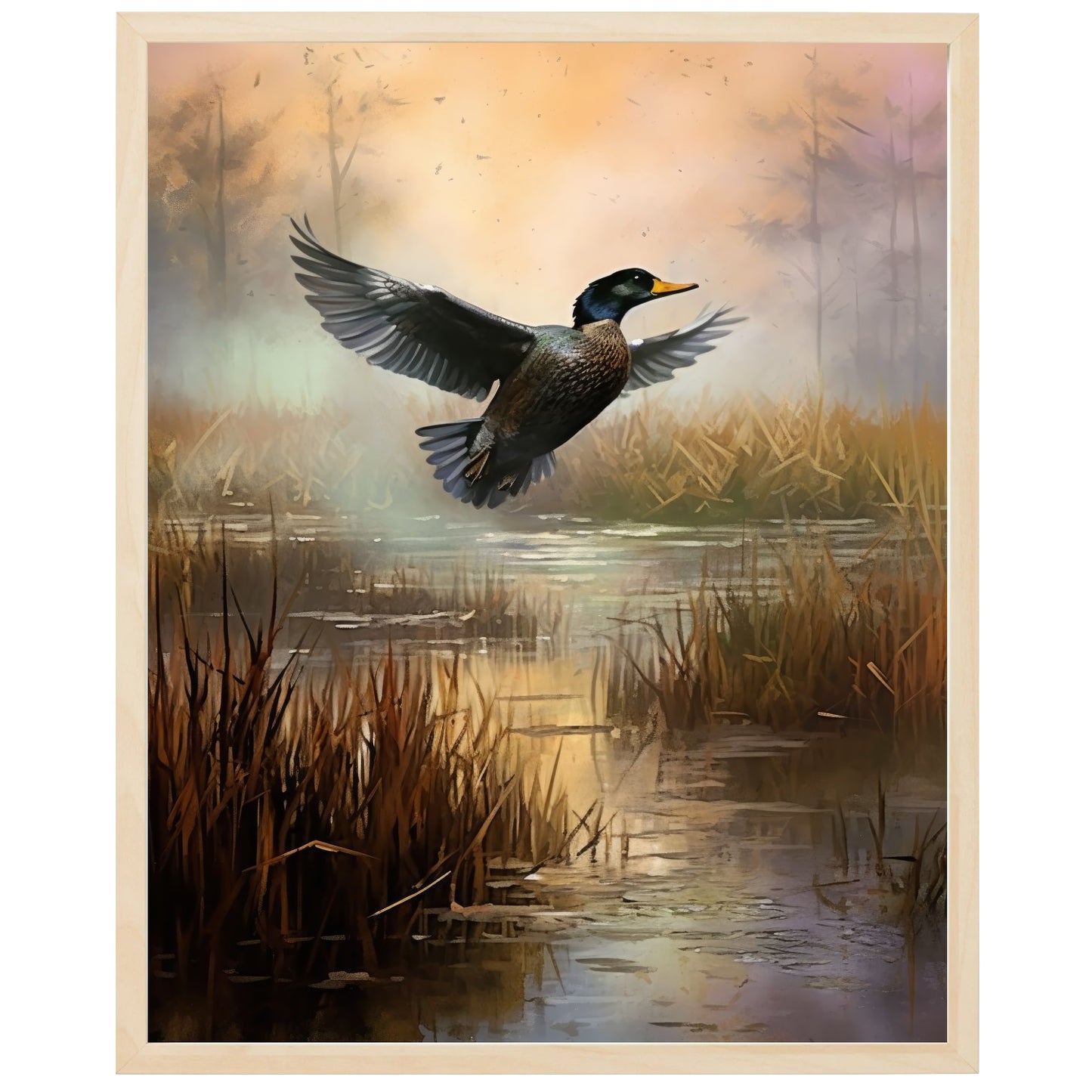 Dansk natur Plakat - Bjergand's Plakater | 2023 design© | skøn kvalitet ...